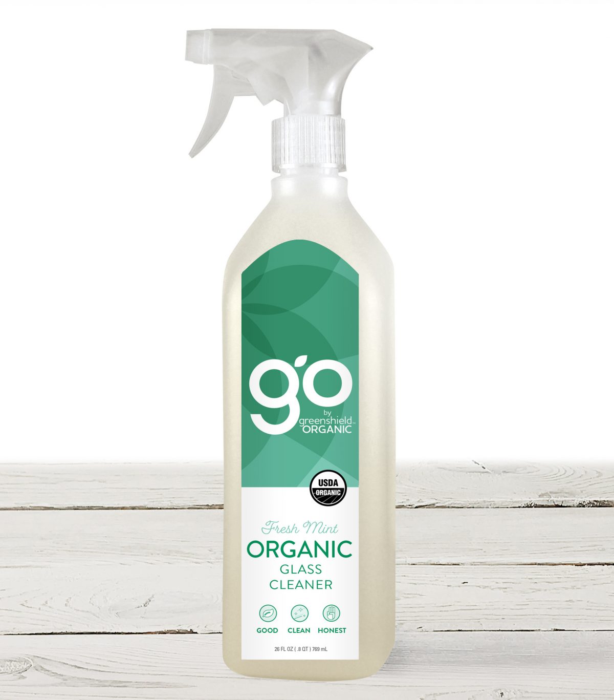 Organic Glass Cleaner in Fresh Mint – Greenshield Organic